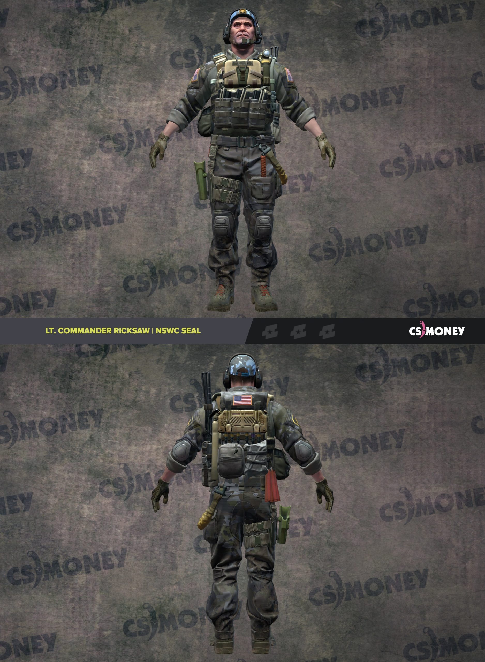 TENENTE COMANDANTE RICKSAW | NSWC SEAL - ACESKINS - Skins baratas de CS GO