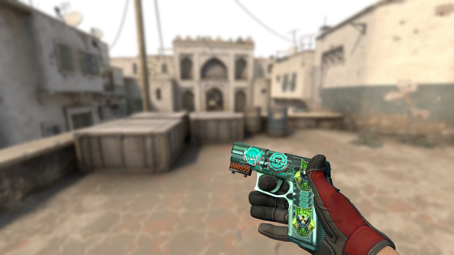 P250 (STATTRAK™) | RAIO-X FN 0.04 - ACESKINS - Skins baratas de CS GO